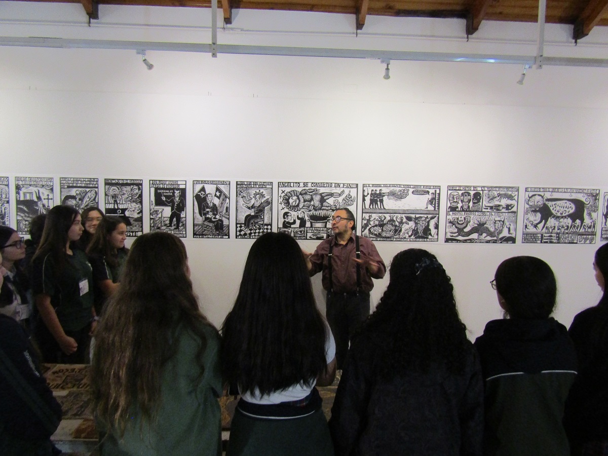 Grabados de Claudio Romo se exhiben en el Museo Internacional de la ...