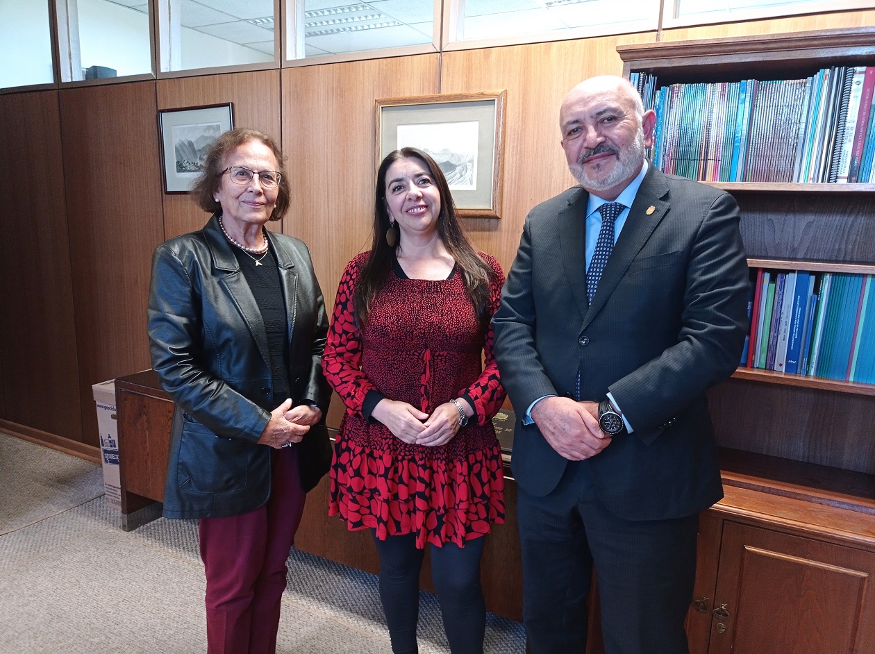 Rector UBB recibió a la nueva presidenta y nuevo director de la ...