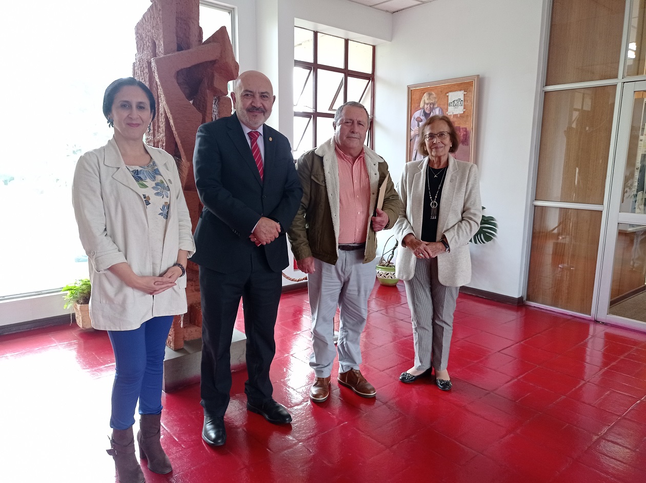 Rector UBB recibió a la nueva presidenta y nuevo director de la ...