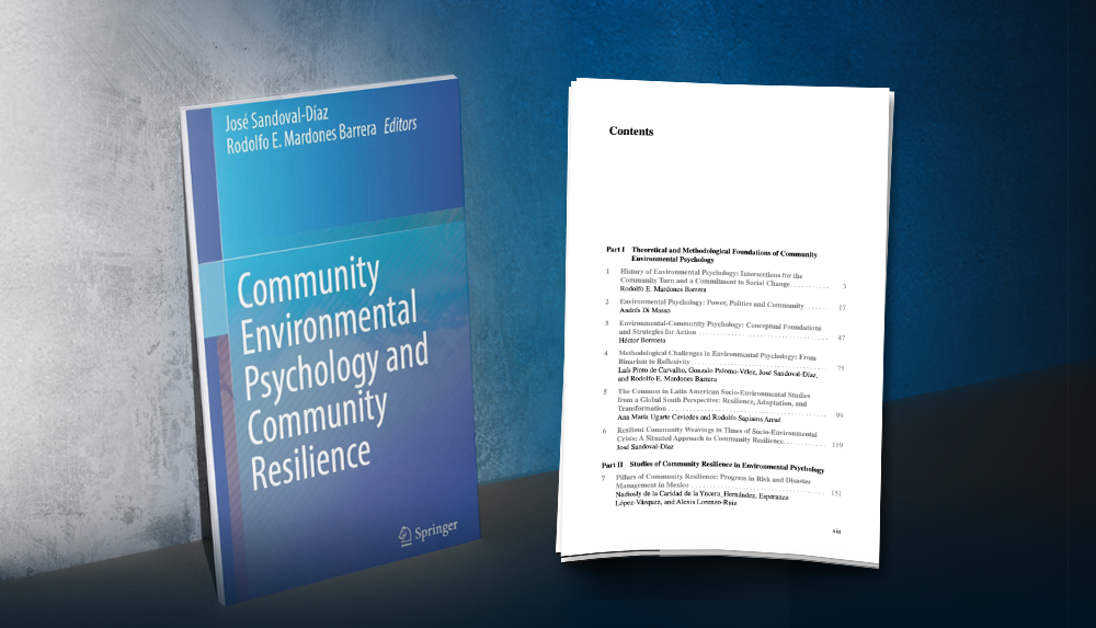 Investigador UBB edita el Handbook ‘Community Environmental Psychology ...