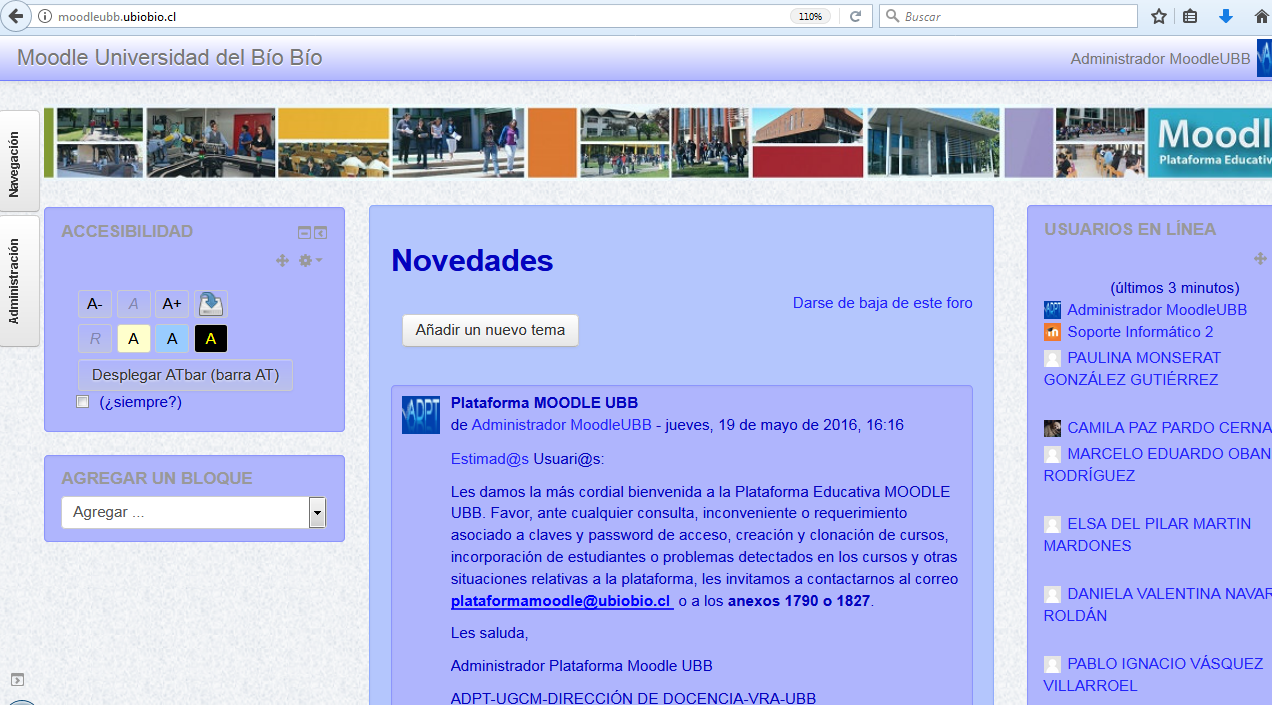 Aplicacion-Portal-Moodle-UBB - Portal de Actualidad Universidad del Bío-Bío