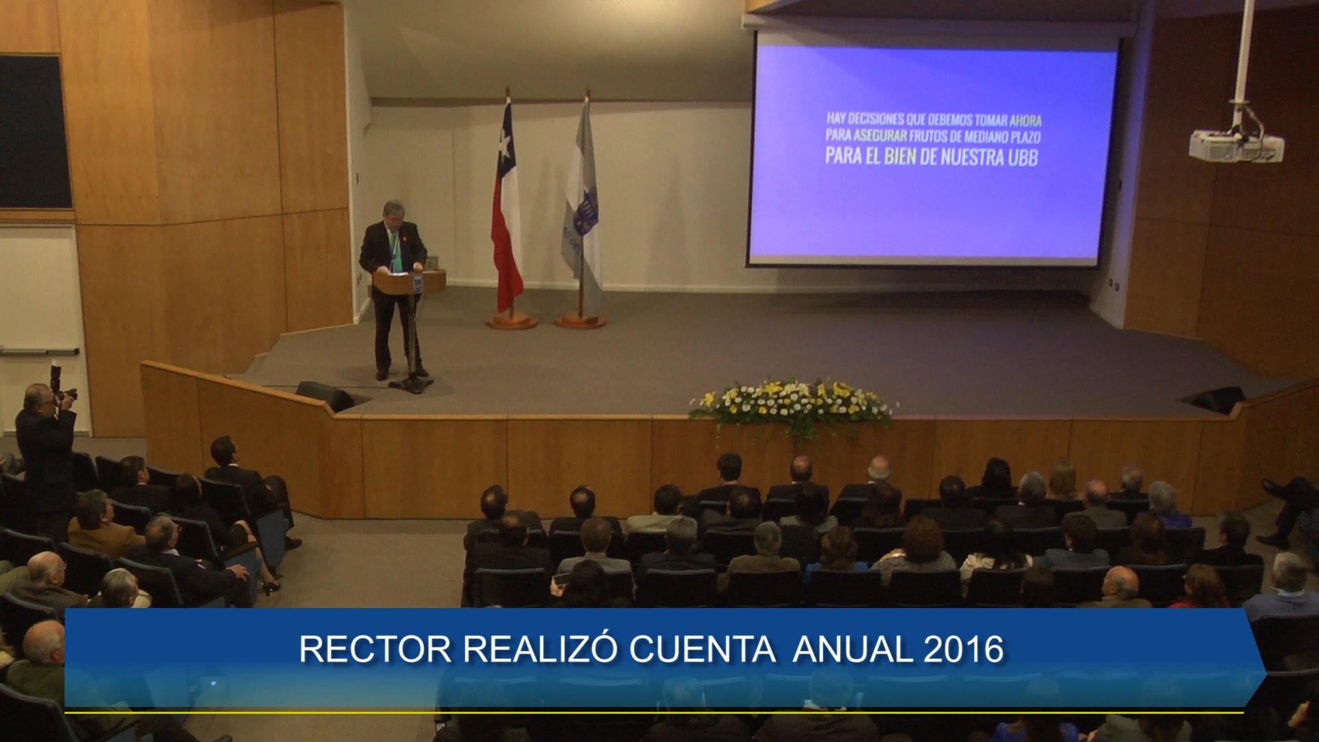 Rector abordó avances y desafíos de la UBB y de la educación superior ...